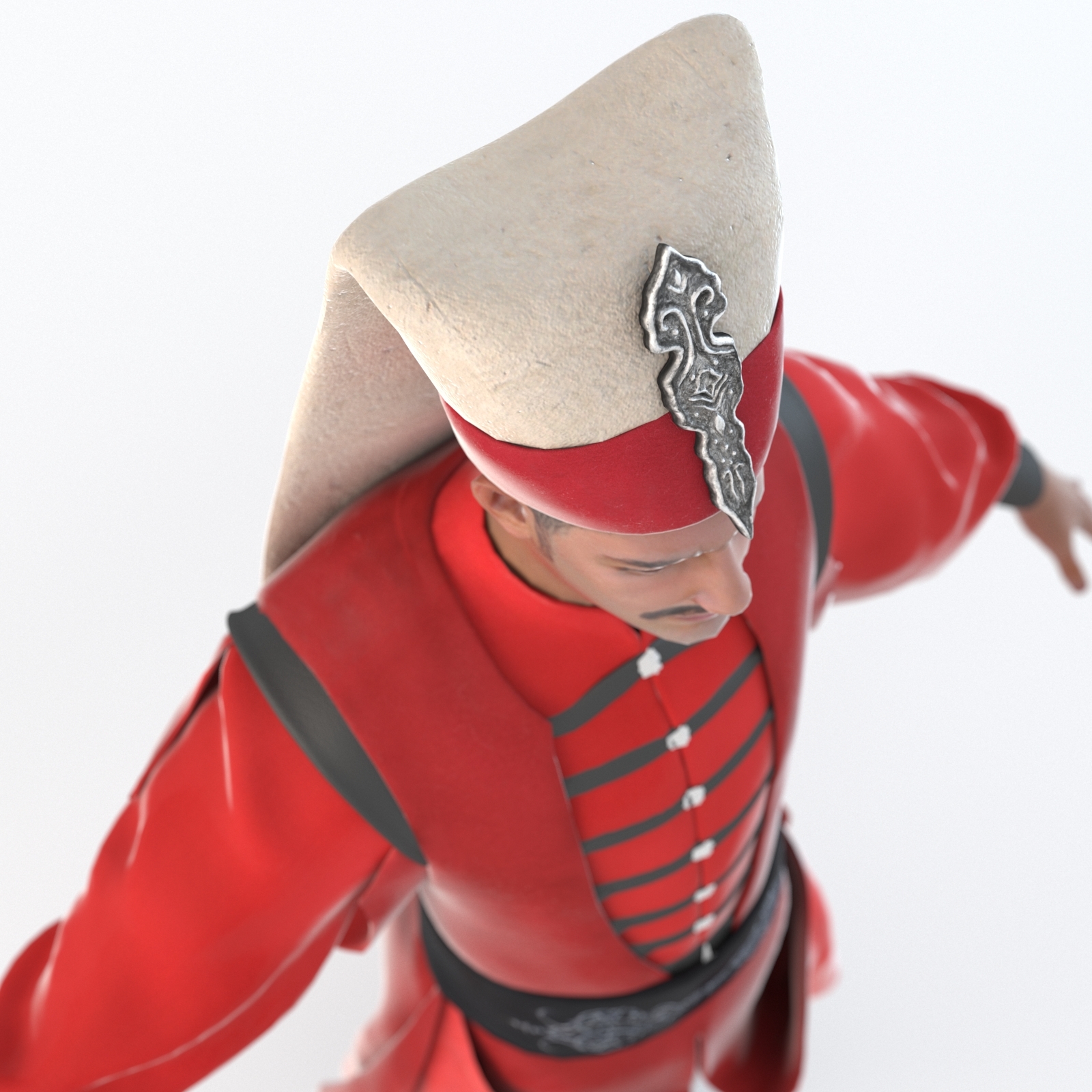 3D model ottoman janissary - TurboSquid 1326890