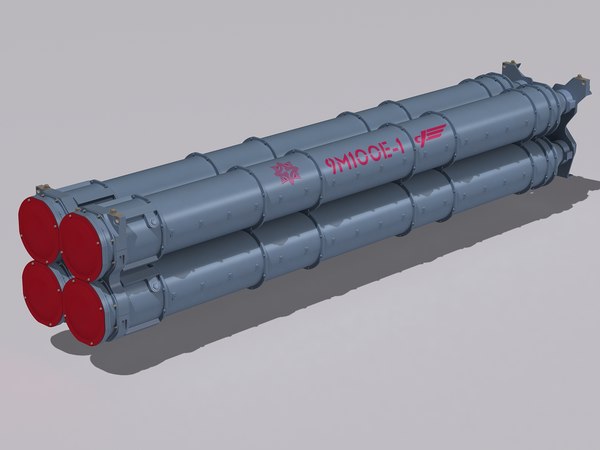 9m100 launcher cell 3D model - TurboSquid 1327040