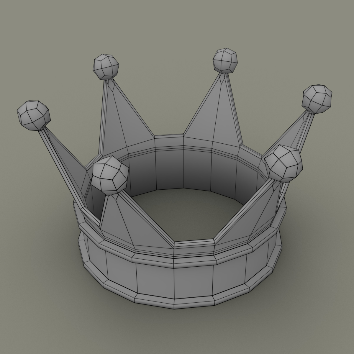 3D model crown icons games - TurboSquid 1327069