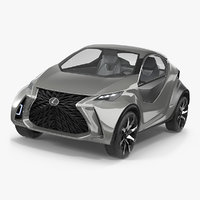 lexus cs 2054 concept 3d model