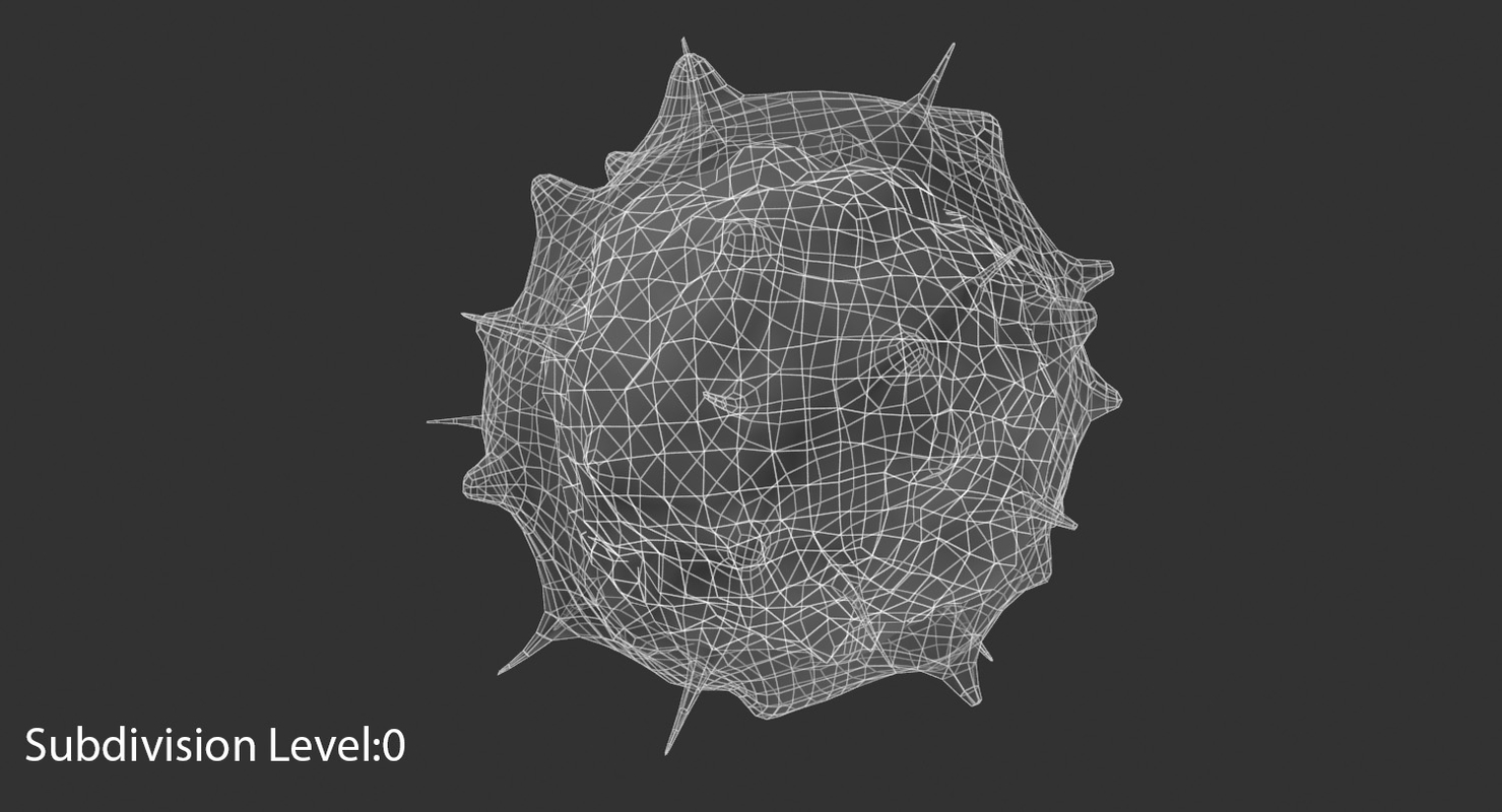 3D white blood cell lymphocytes - TurboSquid 1327133