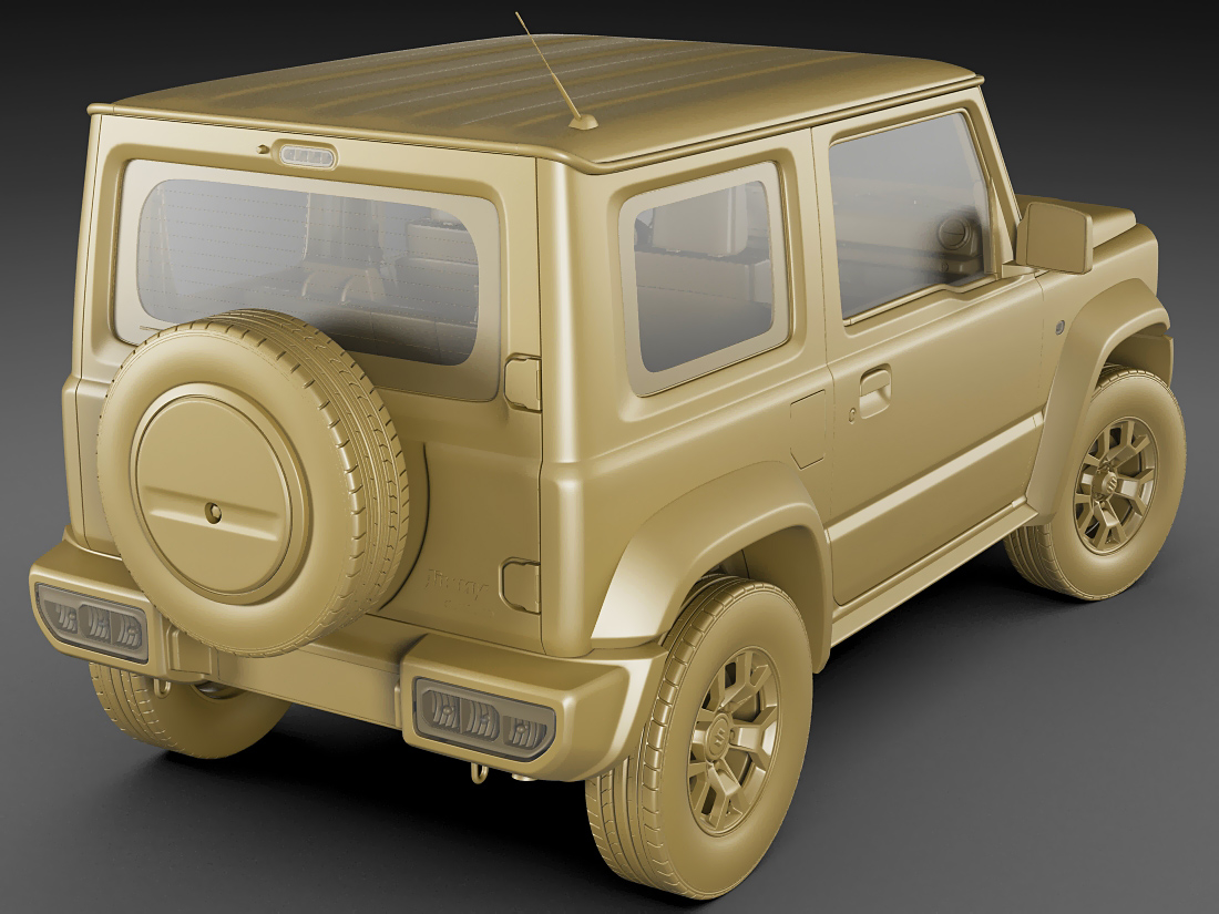 Suzuki jimny 2019 3D - TurboSquid 1327149