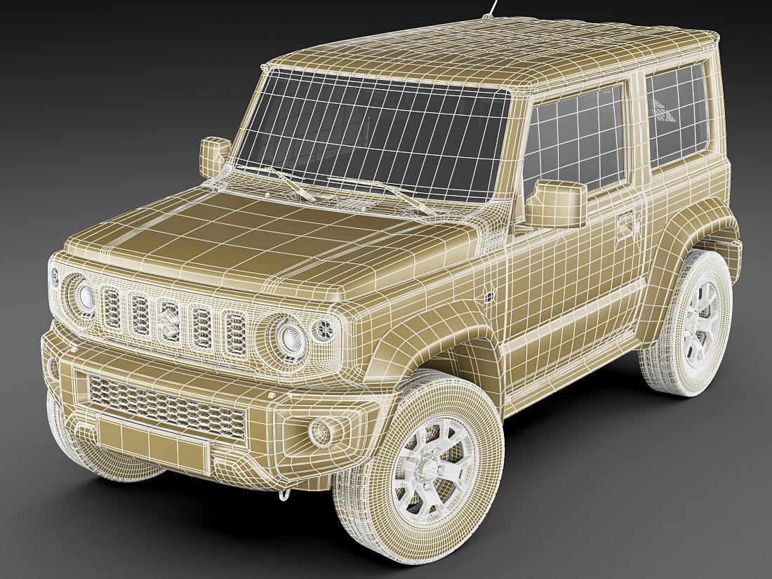 Suzuki jimny 2019 3D - TurboSquid 1327149