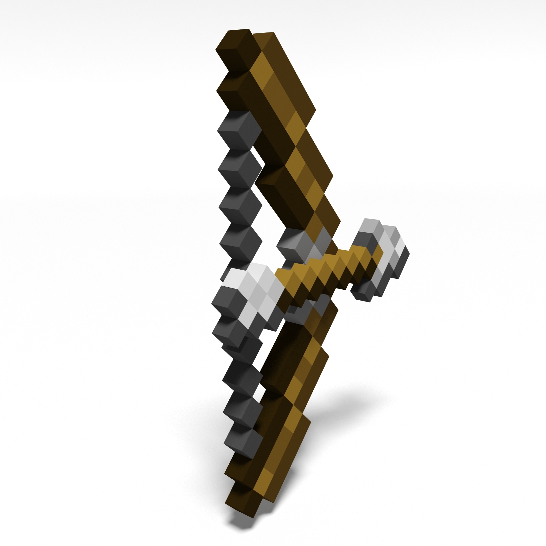 modelo 3d Arco y flecha de Minecraft - TurboSquid 1327271
