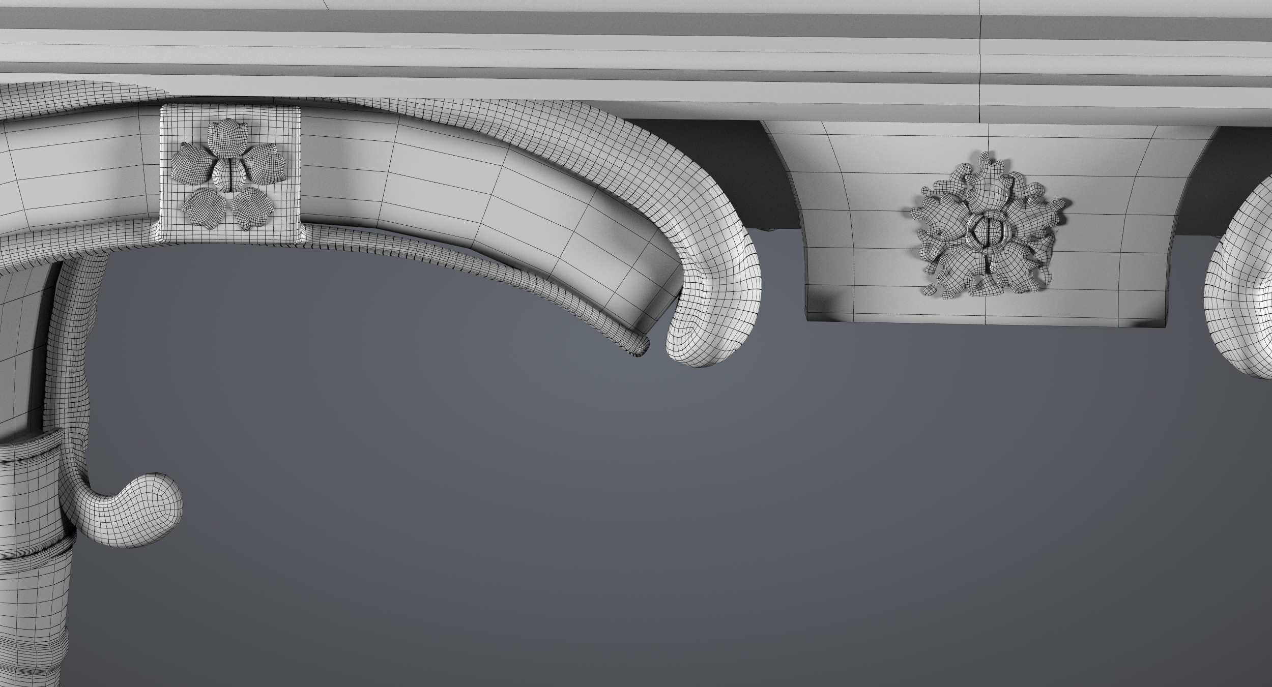 3D chest c boulle model - TurboSquid 1327314