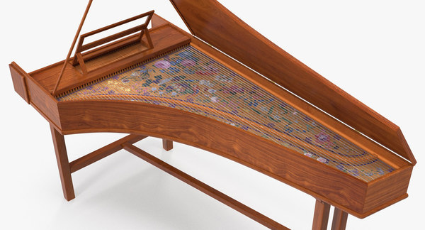 Instrumento Musical Cravo Modelo 3D - TurboSquid 1327436