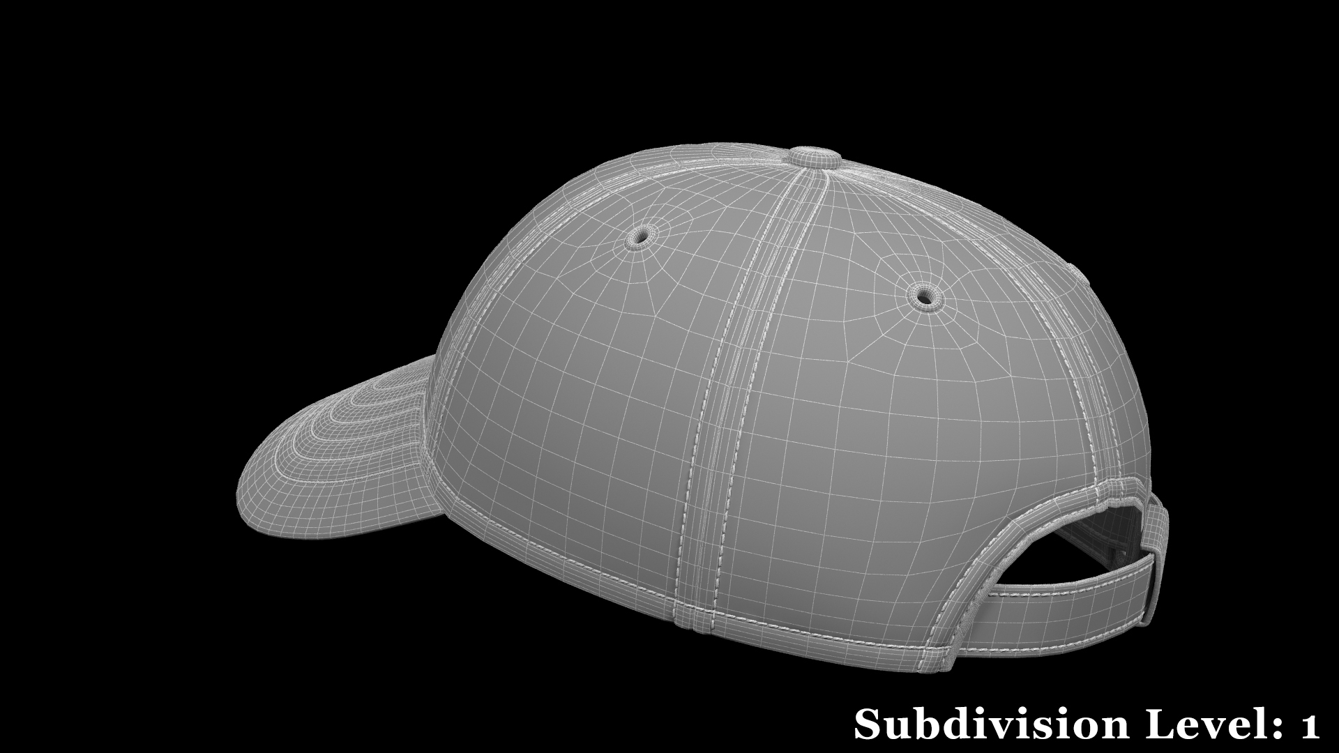 Baseball cap 3D - TurboSquid 1327565