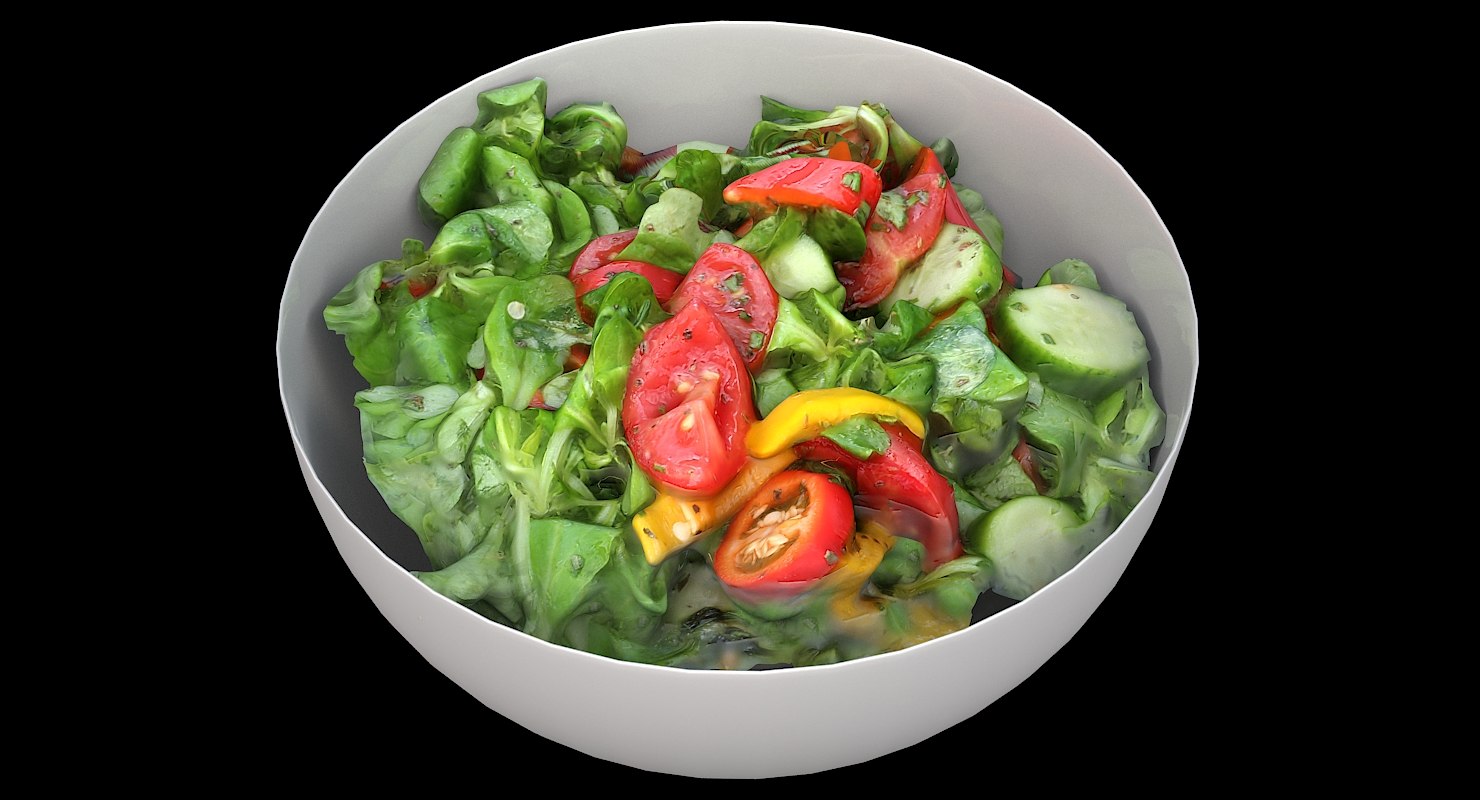 3D model scan bowl salad - TurboSquid 1327588