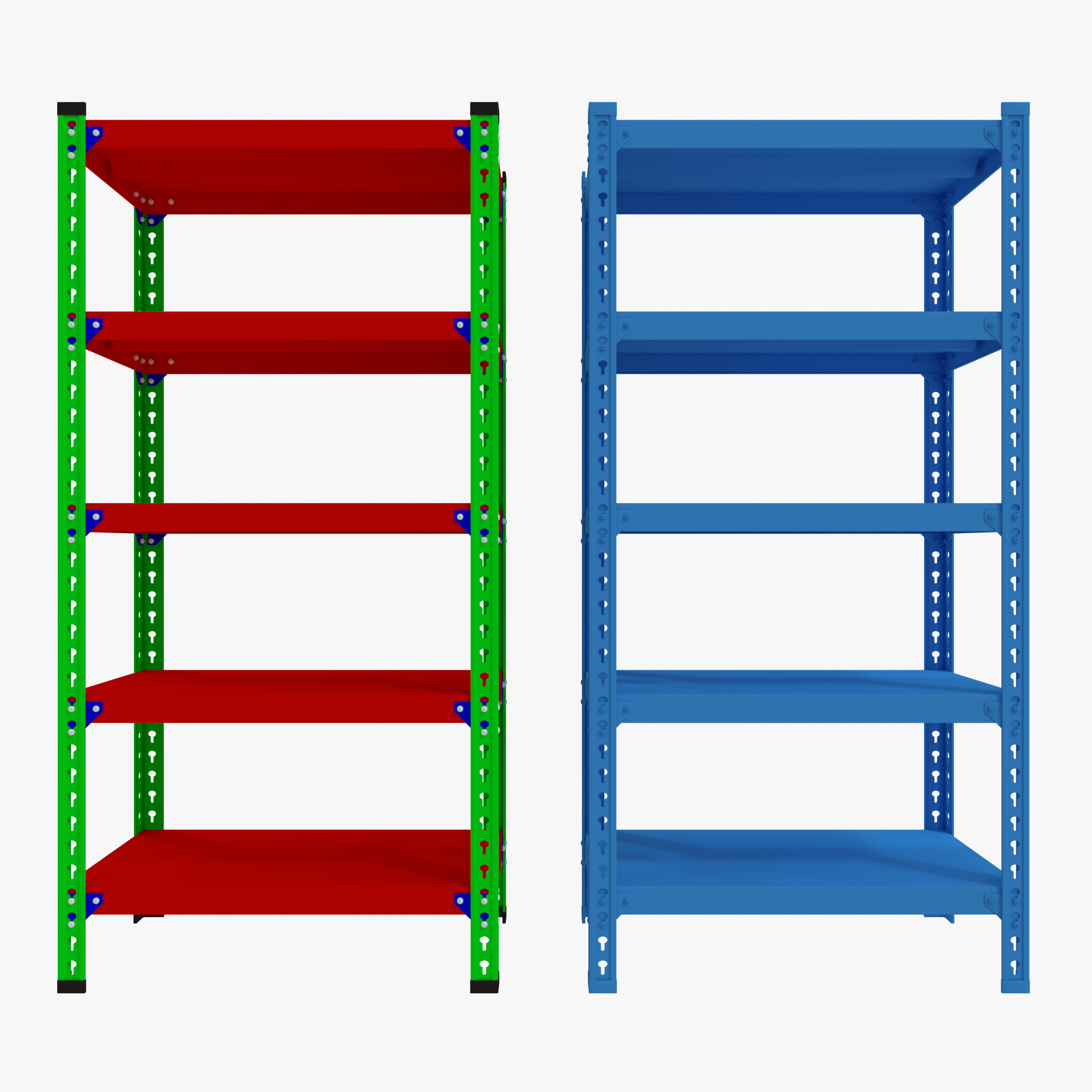Storage rack 3D - TurboSquid 1327635