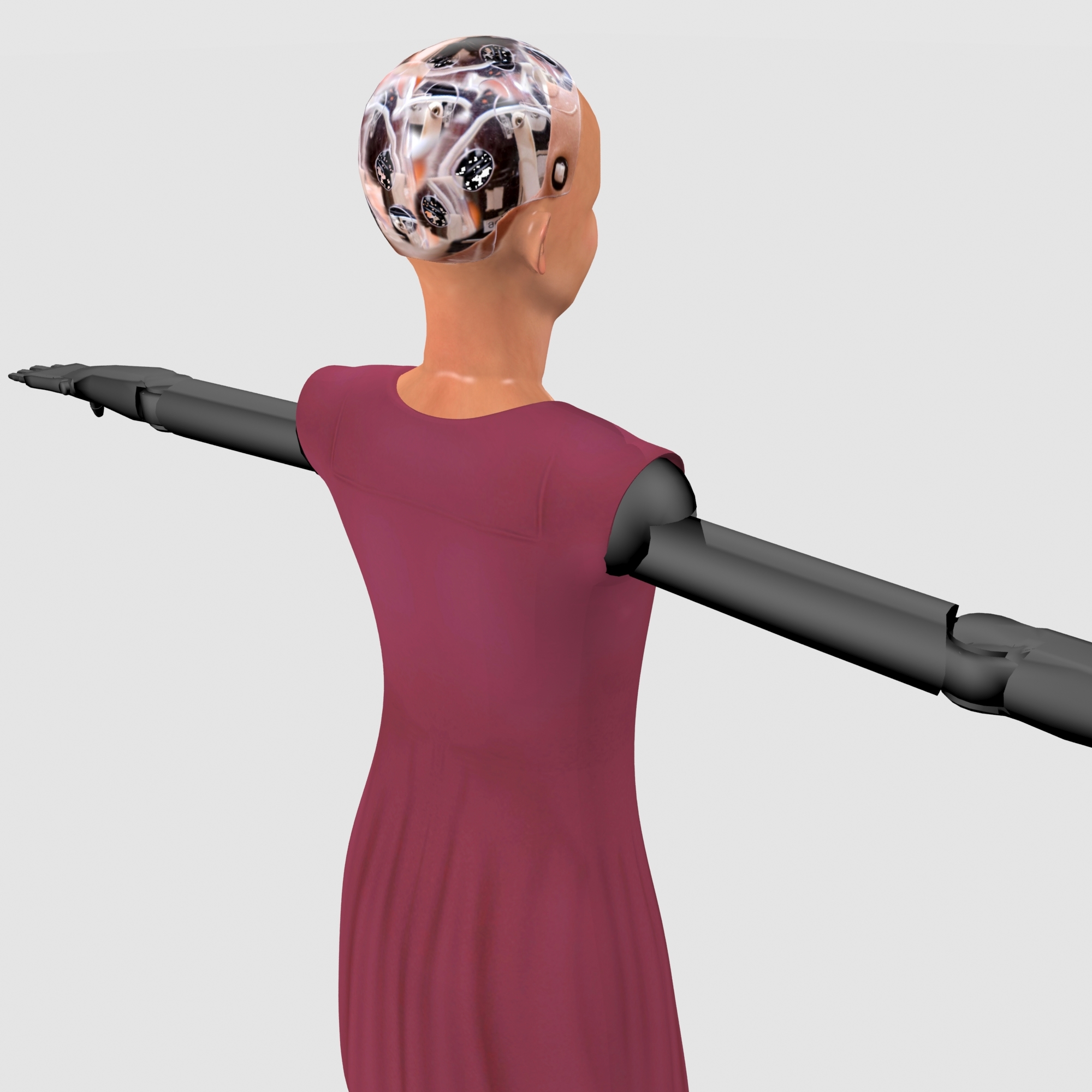 Sophia humanoid robot model - TurboSquid 1327816