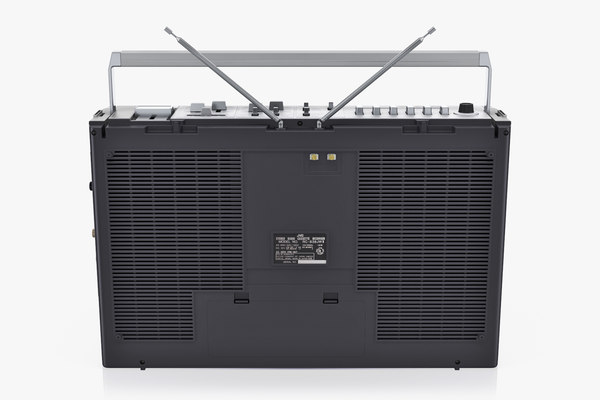 3D retro boombox jvc rc-838 - TurboSquid 1327897