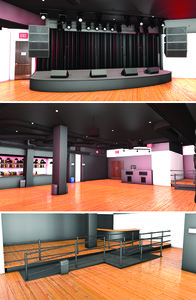 Nightclub Interior 3D Models for Download | TurboSquid