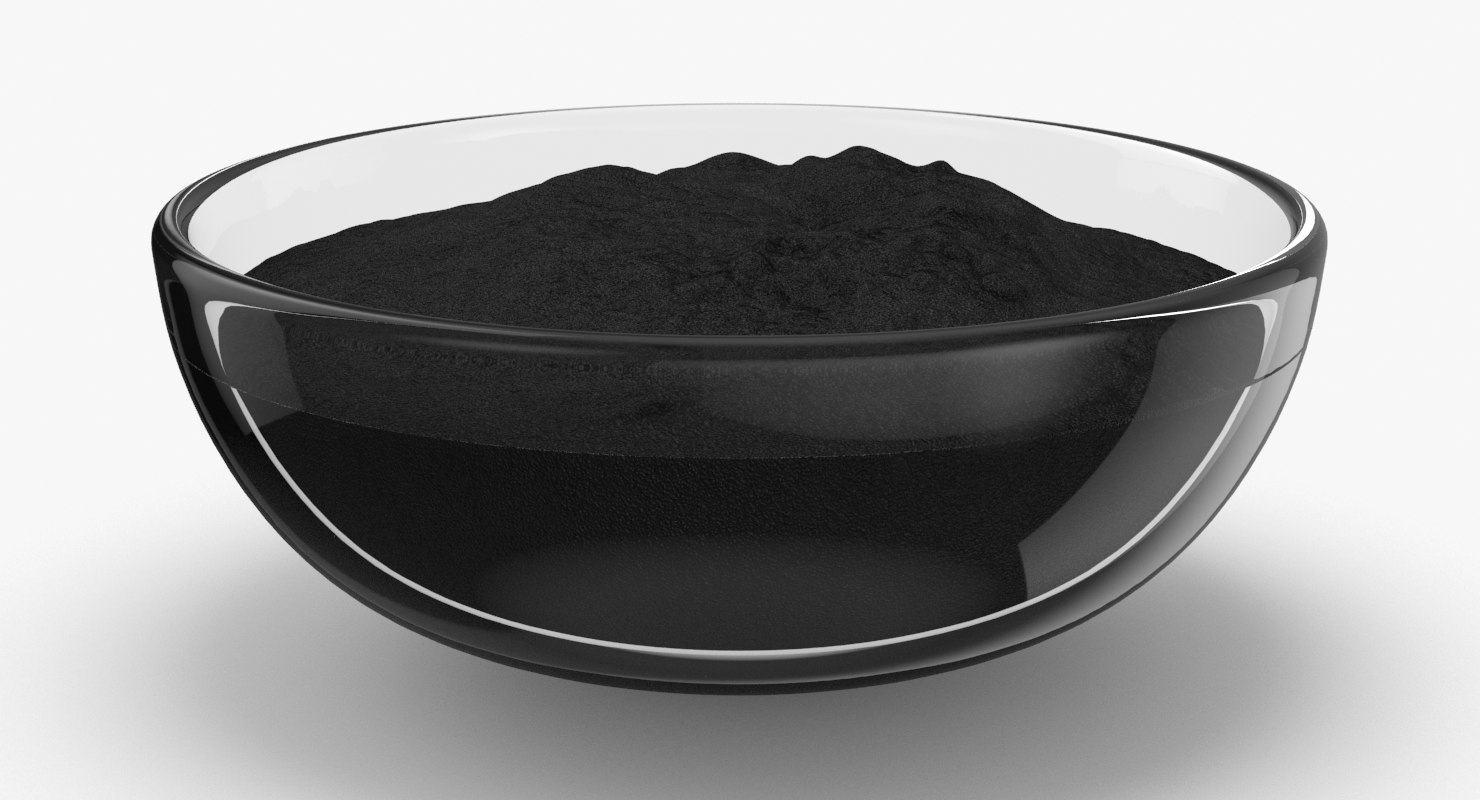 3D powdered-charcoal---bowl model - TurboSquid 1328208