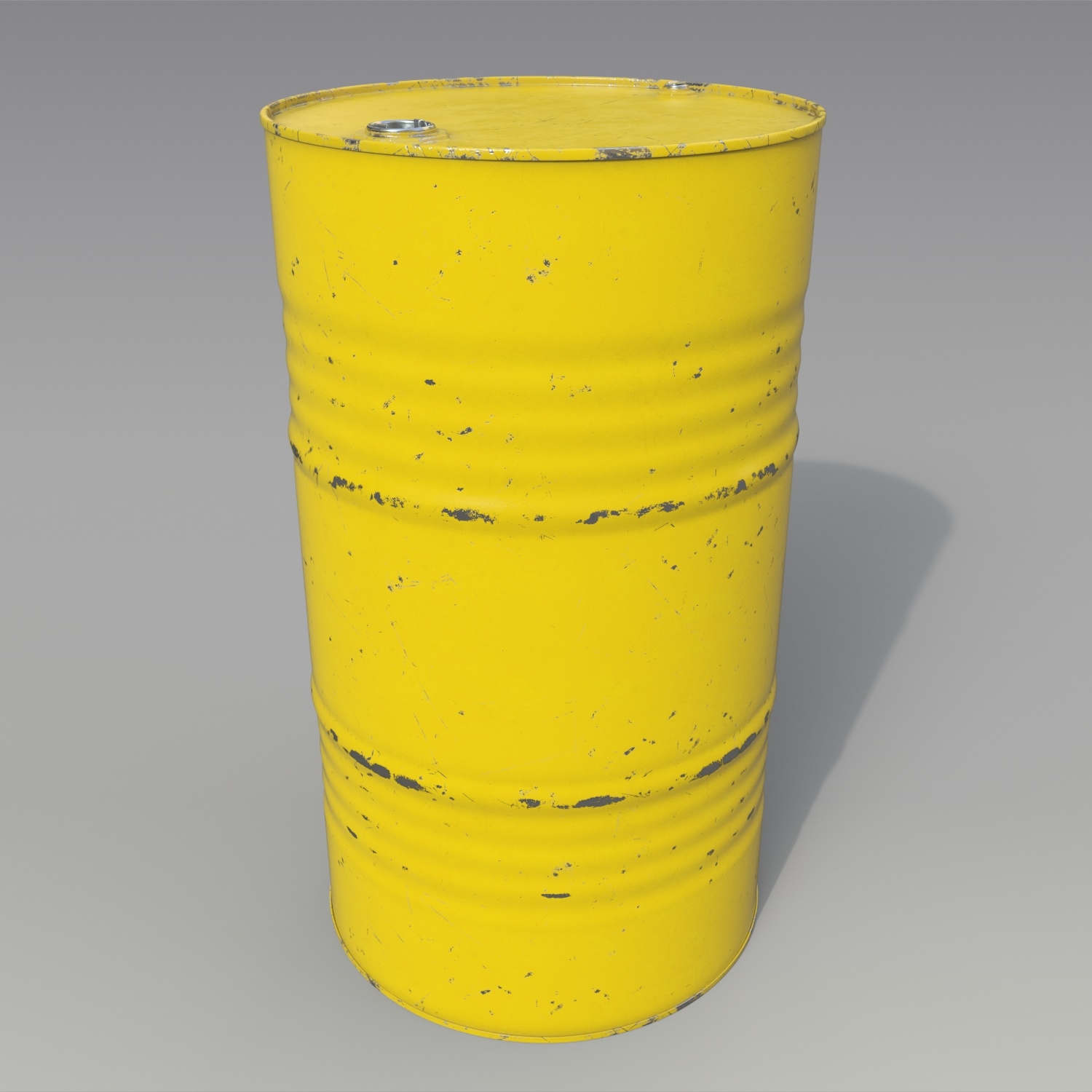 modelo 3d Barril de aceite amarillo - TurboSquid 1328242