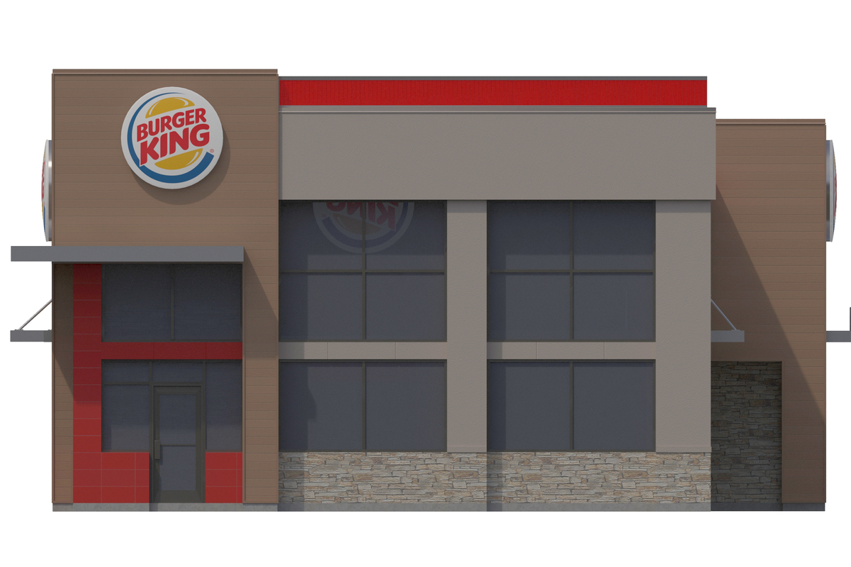 Burger king 3D model - TurboSquid 1328304