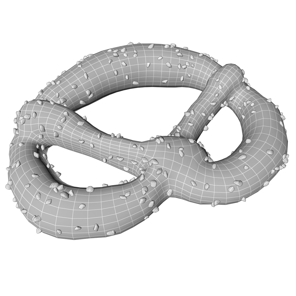 Free rendered pretzel 3D - TurboSquid 1328477