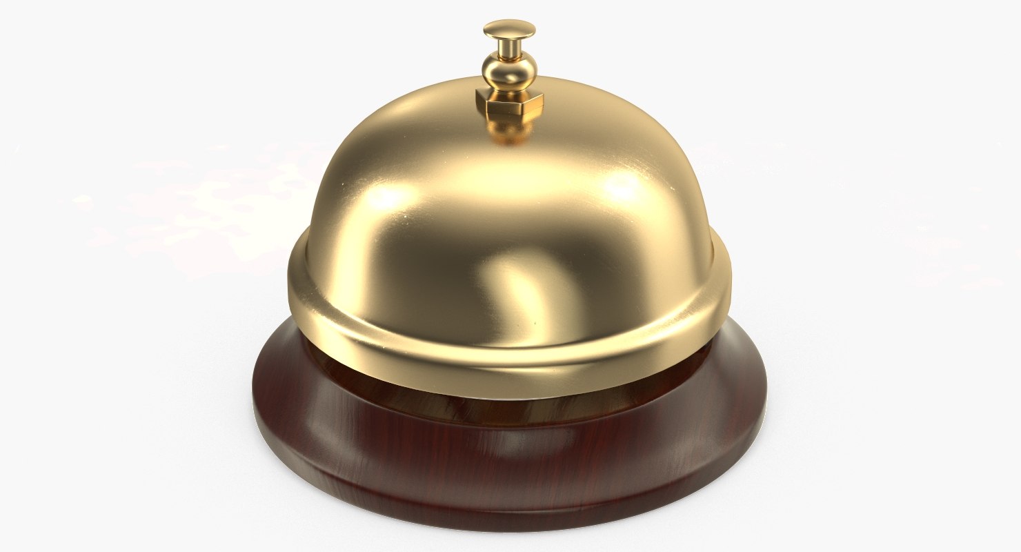 Service bell model - TurboSquid 1328485