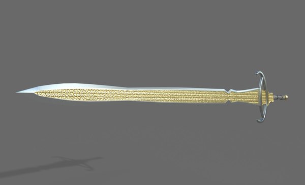 3D model ceremonial knight blade - TurboSquid 1328504