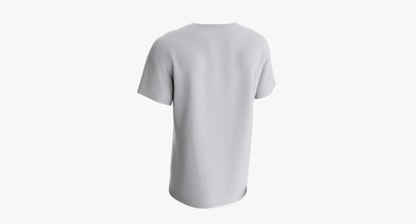 3D cotton male t-shirts short - TurboSquid 1328594