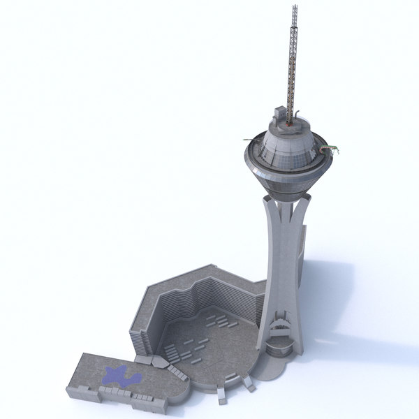 theme building 3d model