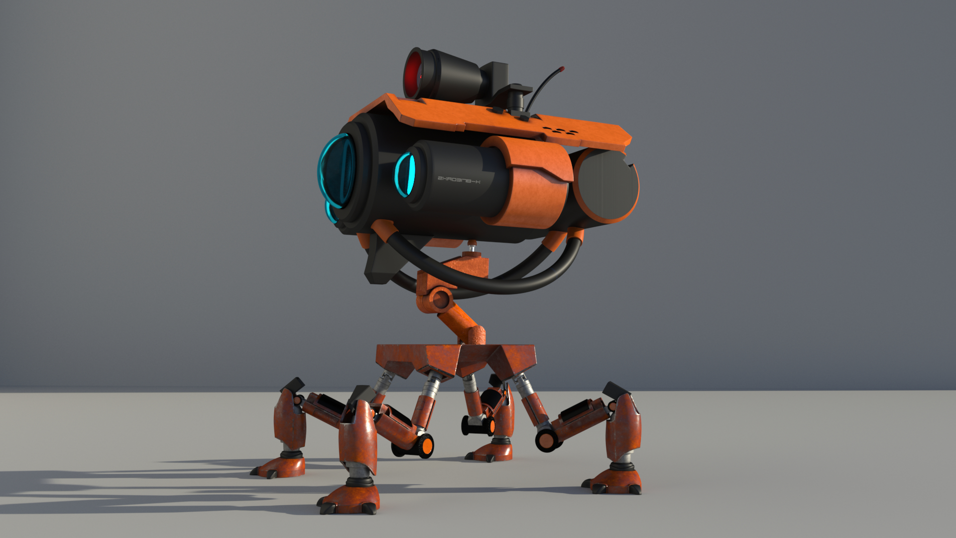 Robot rigged model - TurboSquid 1328675