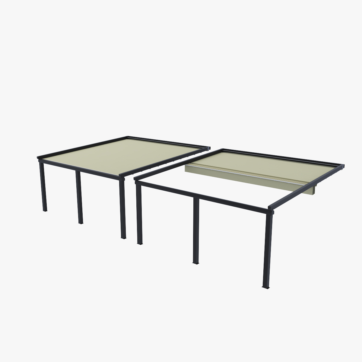 Pergola tent 3D model - TurboSquid 1328725