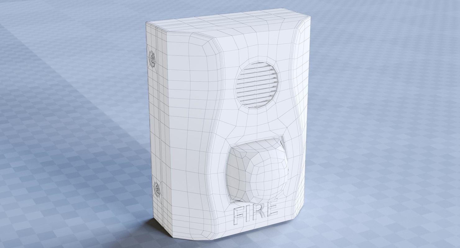 Alarm light model - TurboSquid 1328873