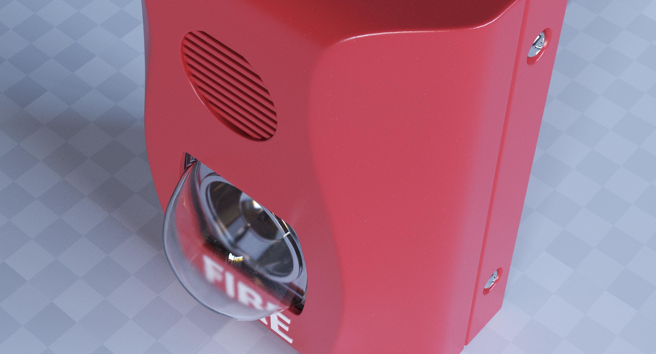 Alarm light model - TurboSquid 1328873