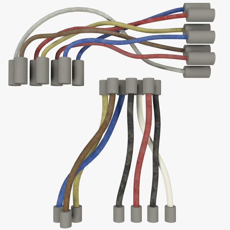Wires set 3D model - TurboSquid 1328875