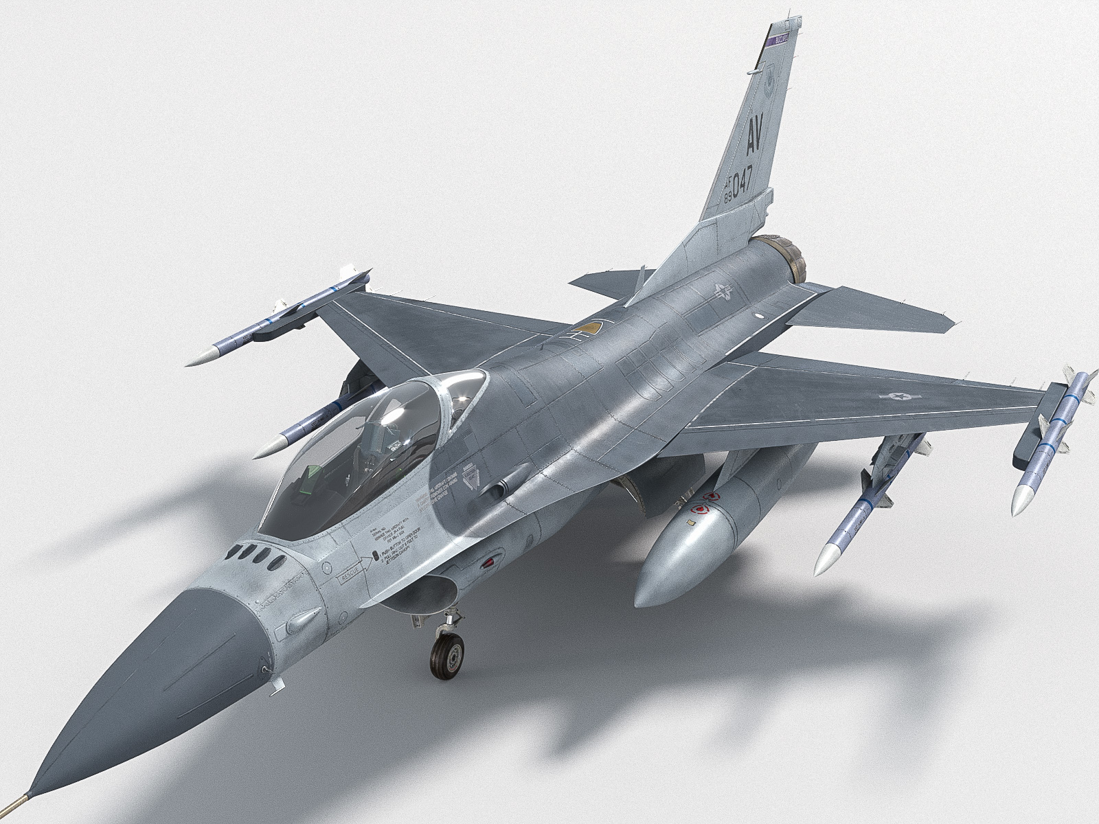 3D f16 f 16 - TurboSquid 1328936