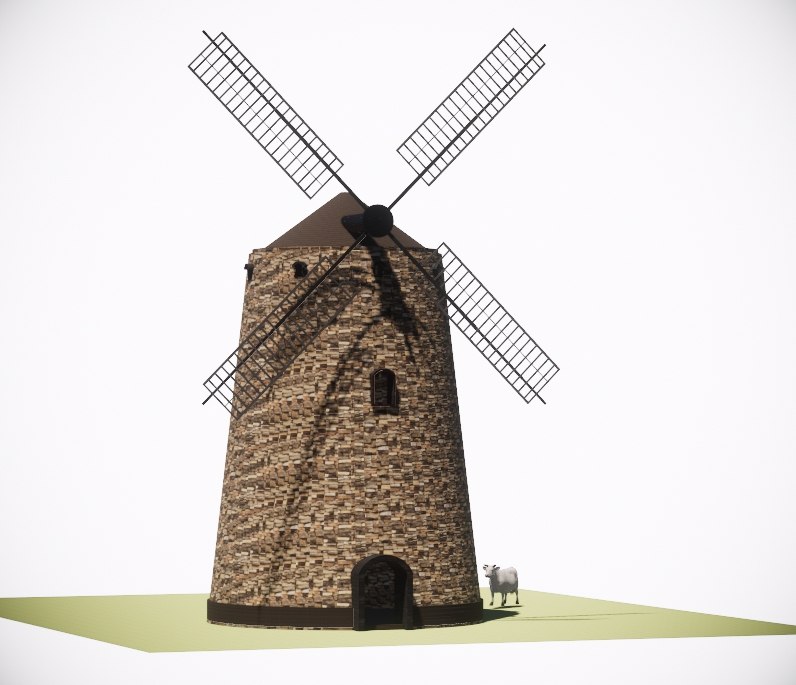 3D model windmill - TurboSquid 1328938