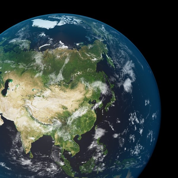 Earth - photoreal 86k 3D model - TurboSquid 1328977