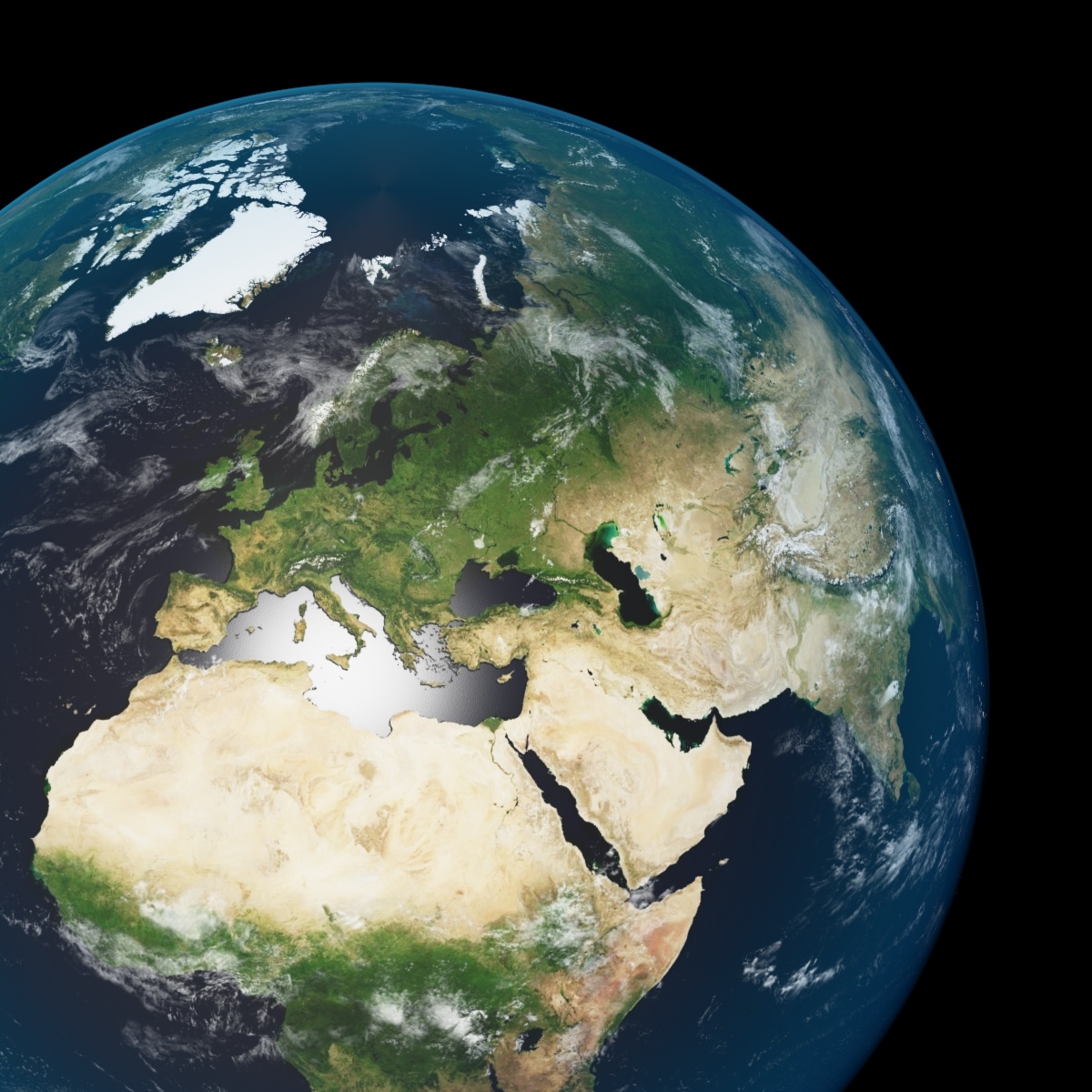 Earth - photoreal 86k 3D model - TurboSquid 1328977