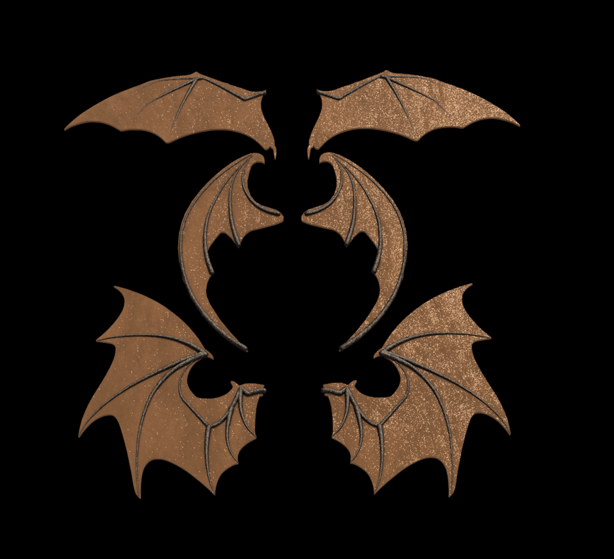 Bat wings 3D model - TurboSquid 1329261