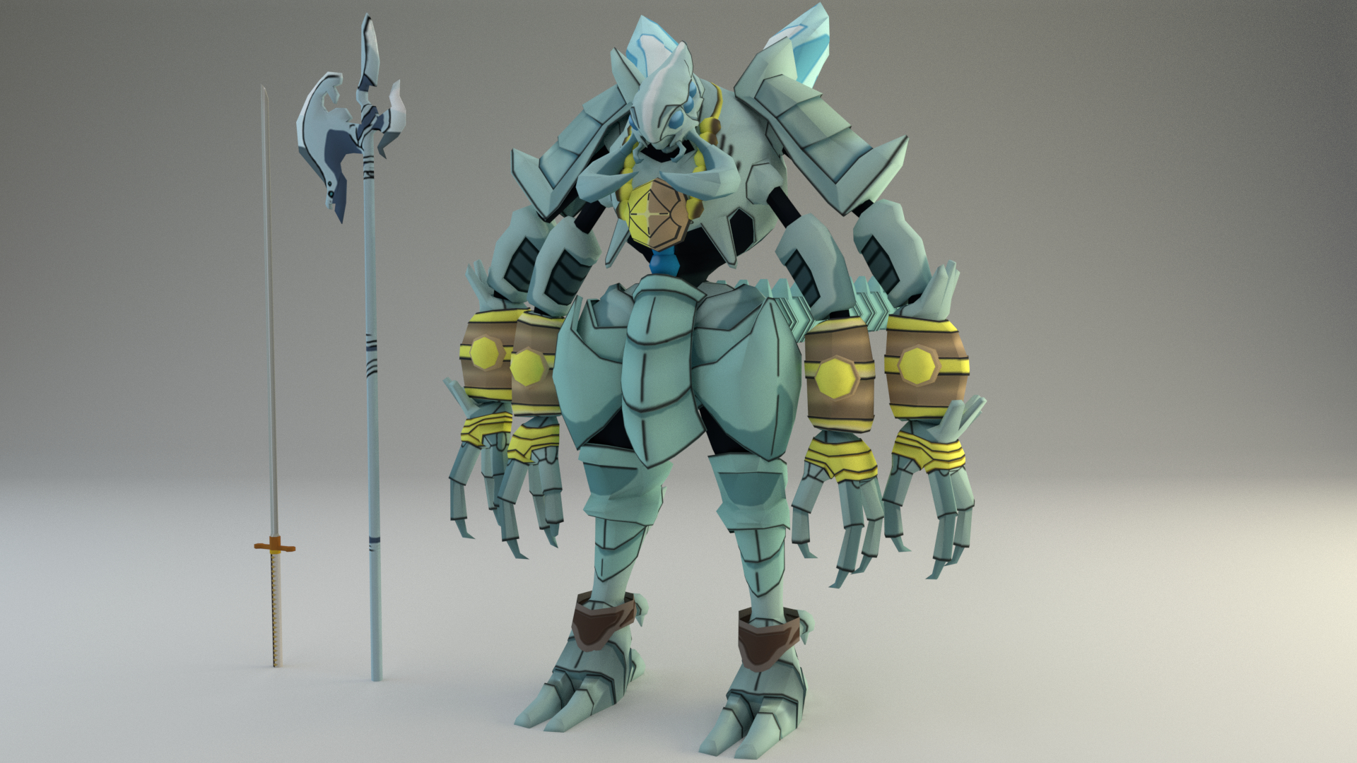 Cocytus overlord blender 3D model - TurboSquid 1329356