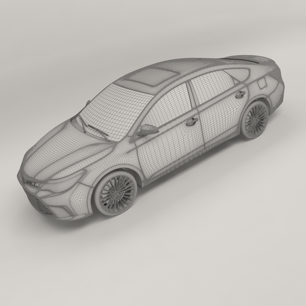 Toyota avalon model - TurboSquid 1329702