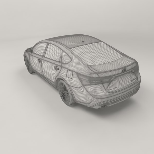 Toyota avalon model - TurboSquid 1329702