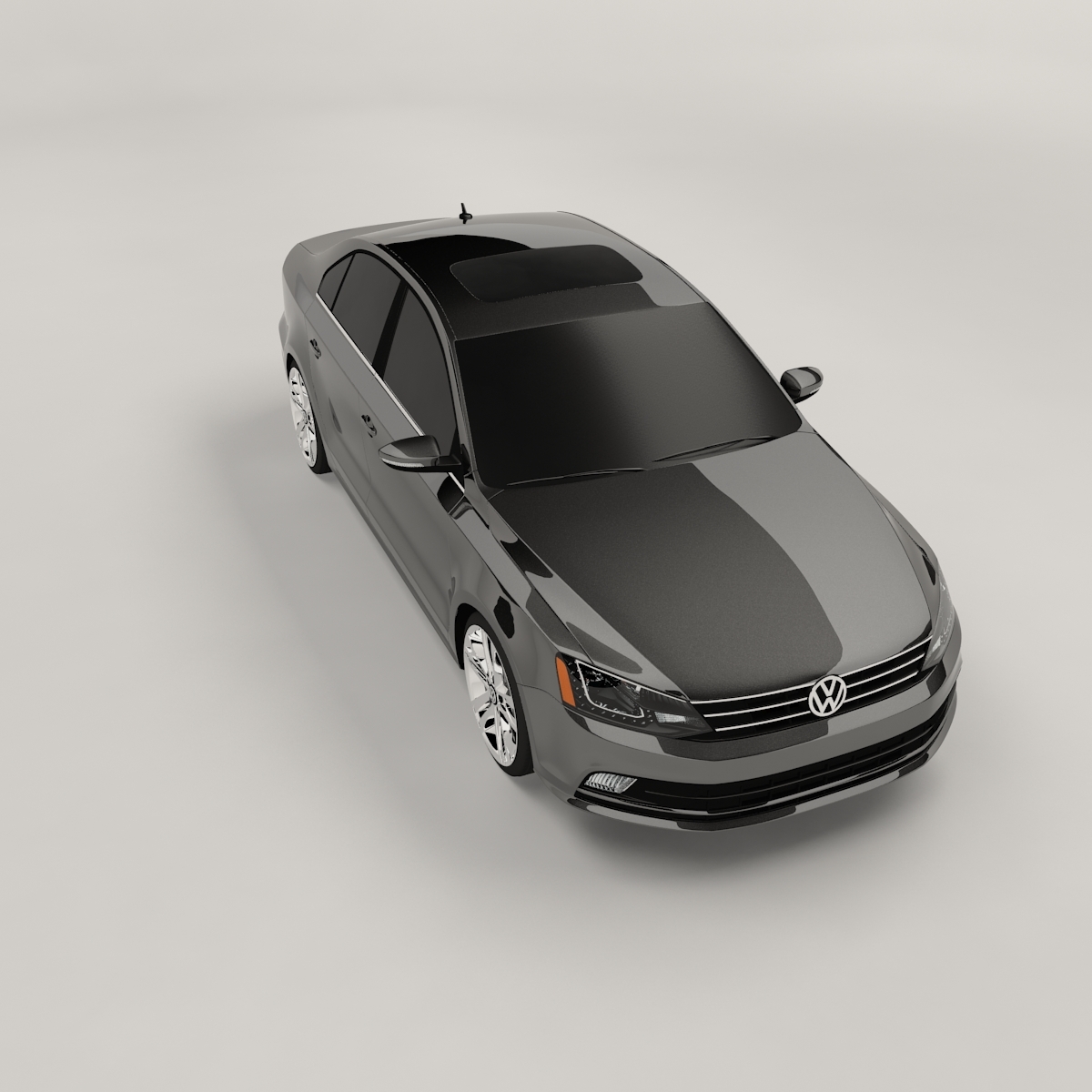 3D volkswagen jetta model - TurboSquid 1329955