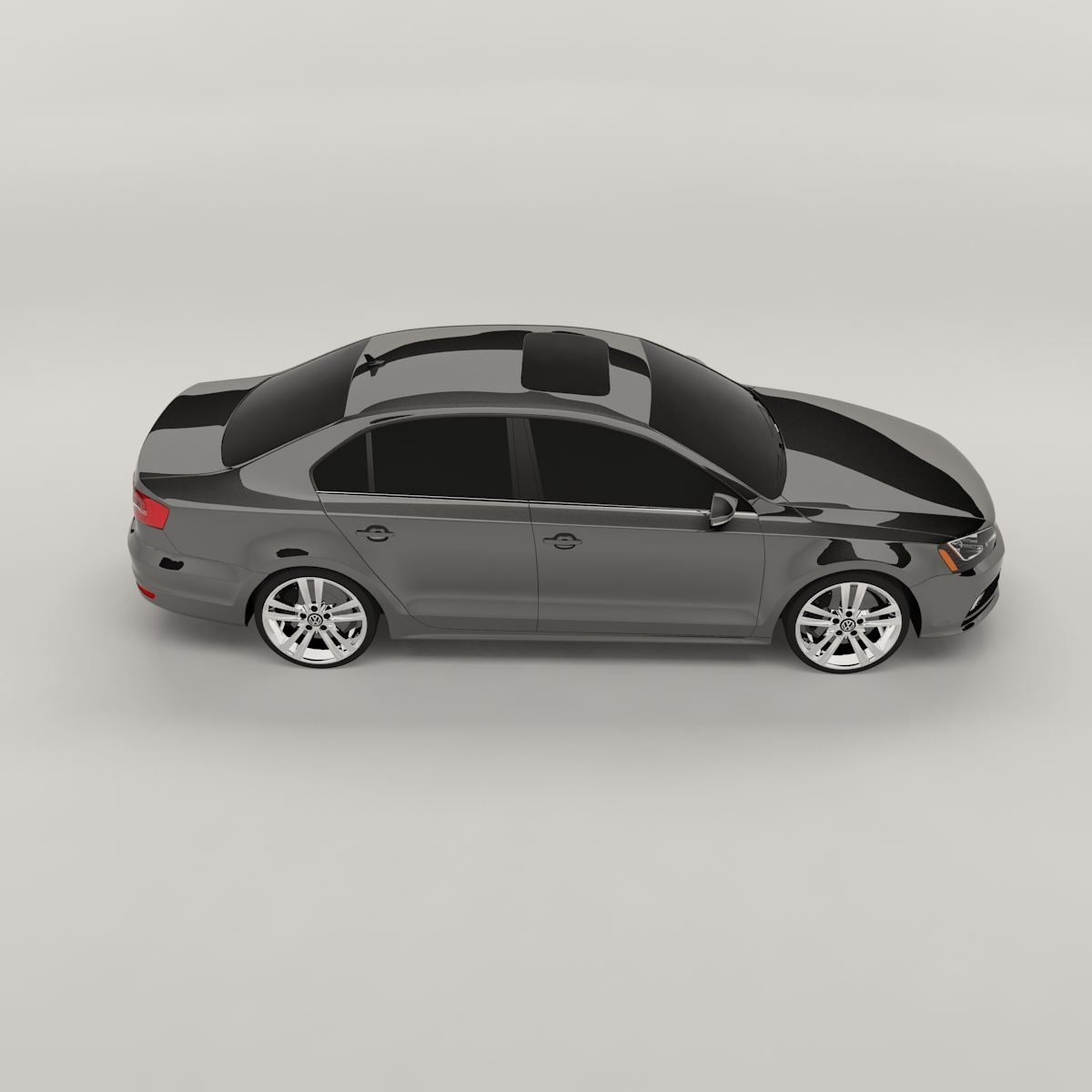 3D volkswagen jetta model - TurboSquid 1329955