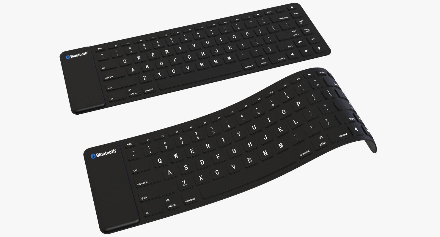 3D silicon keyboard - TurboSquid 1330009