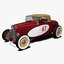 3D hot rod model - TurboSquid 1330102