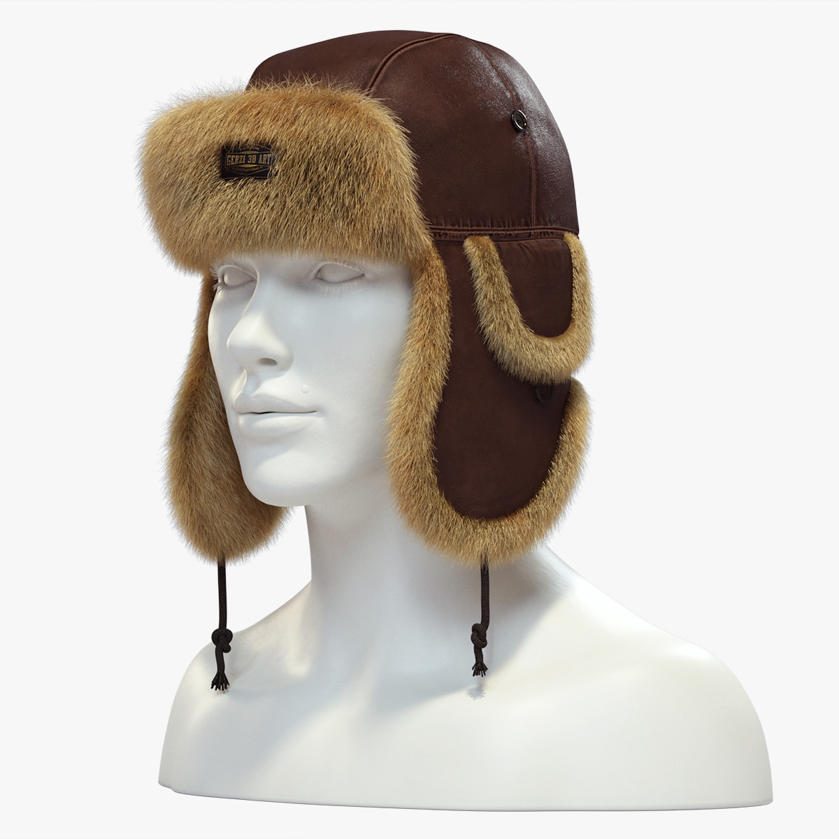 3D trapper hat model - TurboSquid 1330143