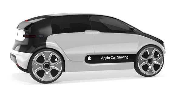 Concept apple car 3D - TurboSquid 1330173