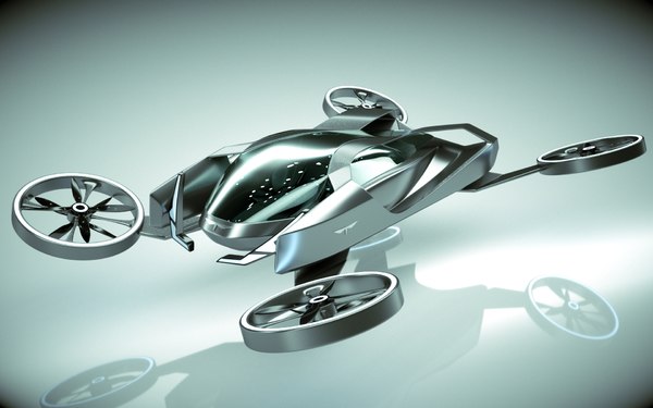 Flying Car 3D Models for Download | TurboSquid