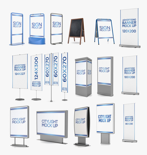 maya billboard large display