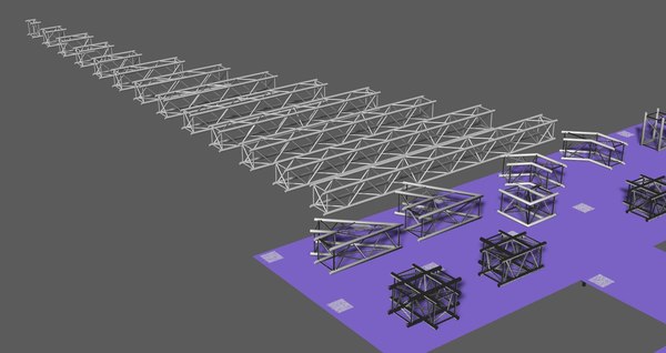 3D model prolyte trusses h40v - TurboSquid 1330426