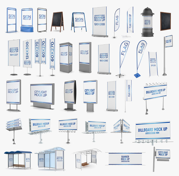 maya billboard large display