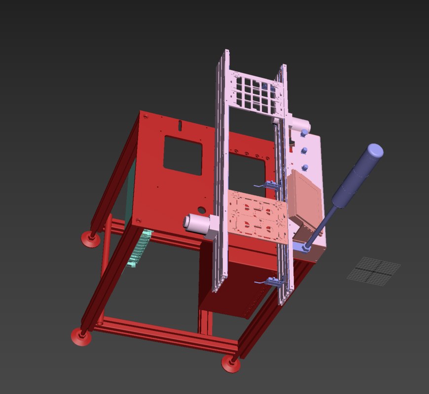 3D pcb assembly line conveyor model - TurboSquid 1330649