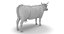 Cow modeled 3D - TurboSquid 1330783