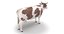 Cow modeled 3D - TurboSquid 1330783